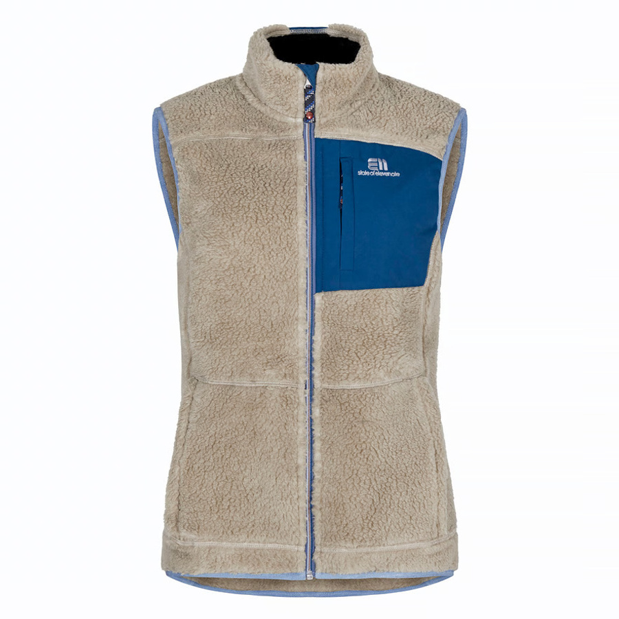Women's Glacier Pile Vest | Cosy mid-layer vest in a lovely thick pile ...