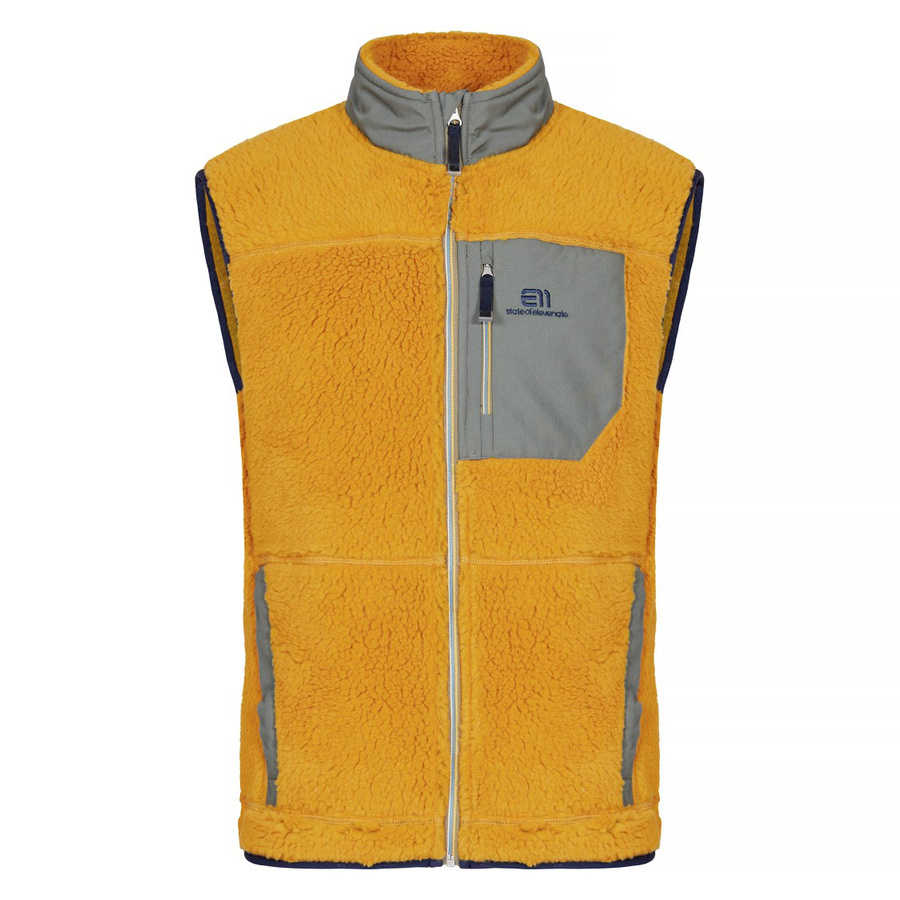 Men's Glacier Pile Vest | Cosy mid-layer vest in a lovely thick pile ...