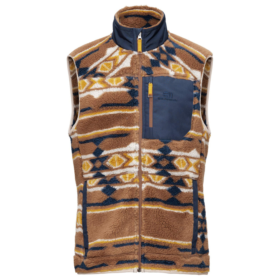 Men's Glacier Pile Vest | Cosy mid-layer vest in a lovely thick pile ...