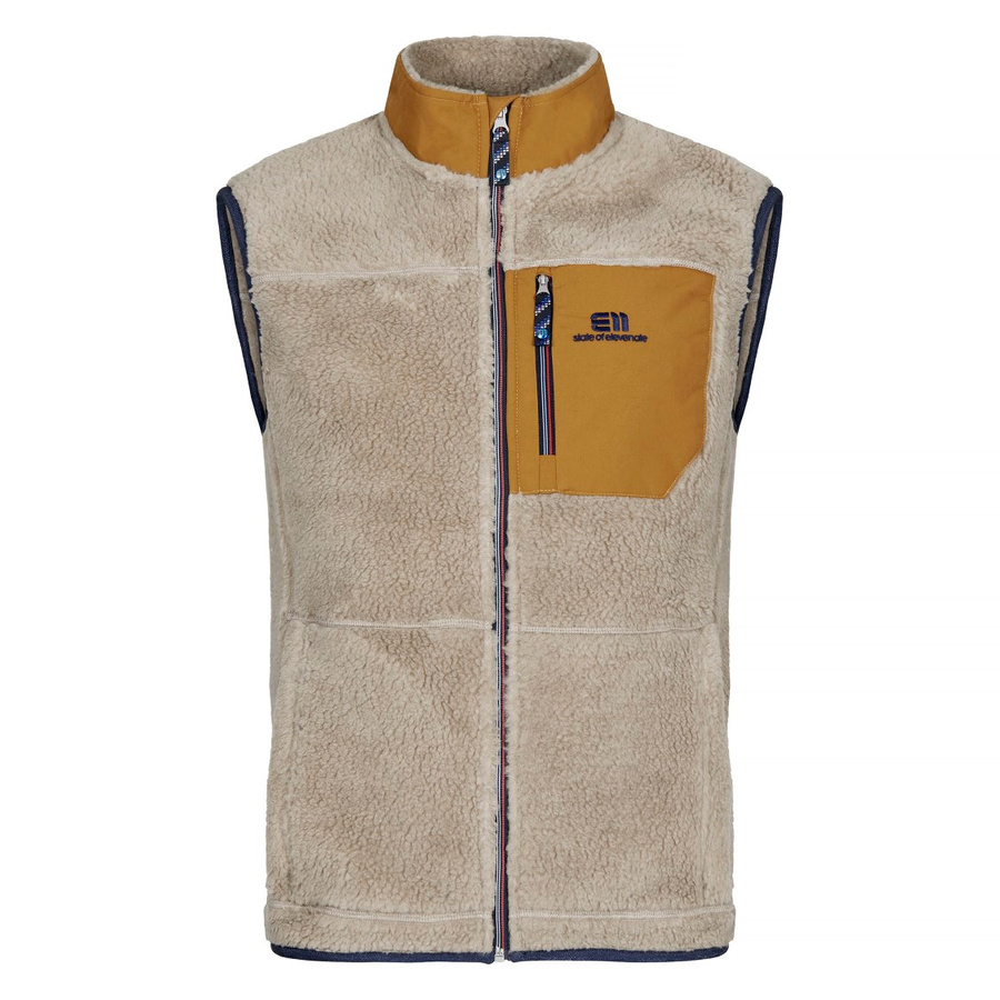 Men's Glacier Pile Vest | Cosy mid-layer vest in a lovely thick pile ...